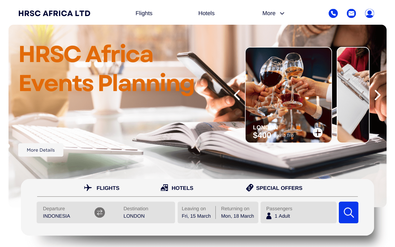HRSC Africa Events Planner - HRSC Africa